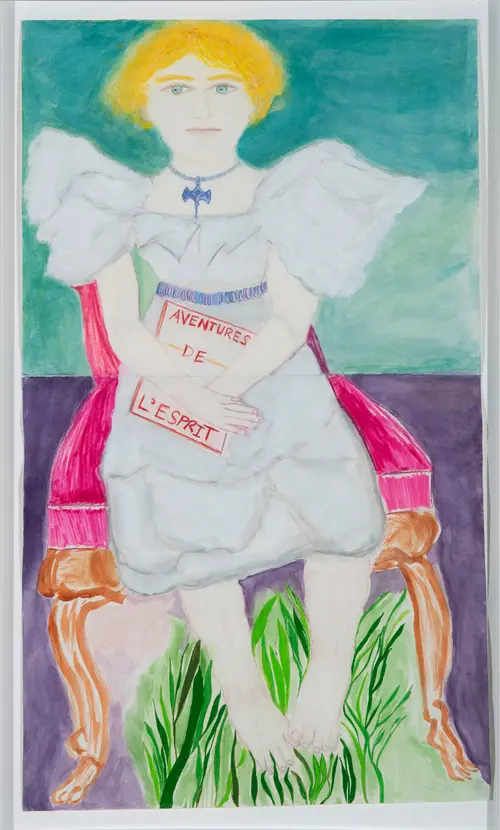 Portrait of Natalie Barney by Irys Schenker - Peggy