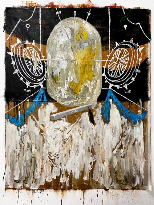 It was a Calamity made by a Collapse of a Cats Cradle by Kay Gasei - Peggy