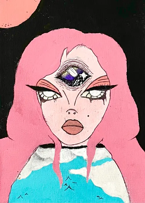 Earth Girl by Jennifer Perez - Peggy
