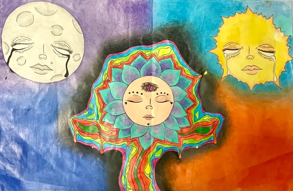 Cosmic Tears by Jennifer Perez - Peggy