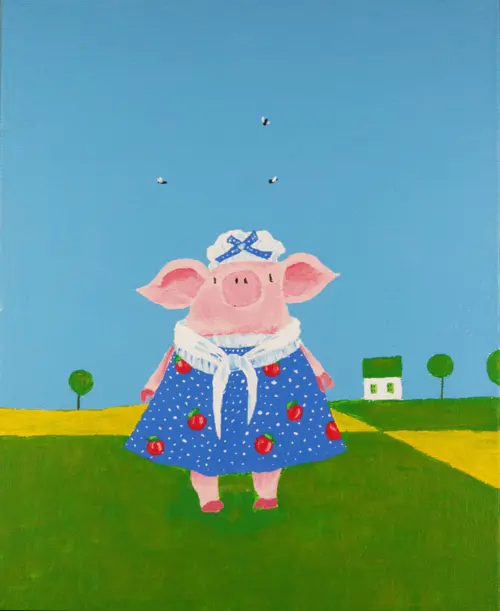 Pig In A Dress by Christian Baloga - Peggy