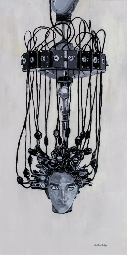 The Hardwired Man by Christian Baloga - Peggy