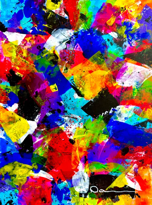 GEOLOGIC COLOR SYMPHONY by Dani Wilson - Peggy