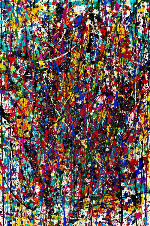 STRATOSPHERIC COLOR FRENZY by Dani Wilson - Peggy