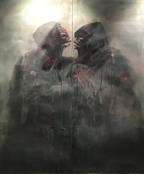 The kiss by Luke Edgar - Peggy