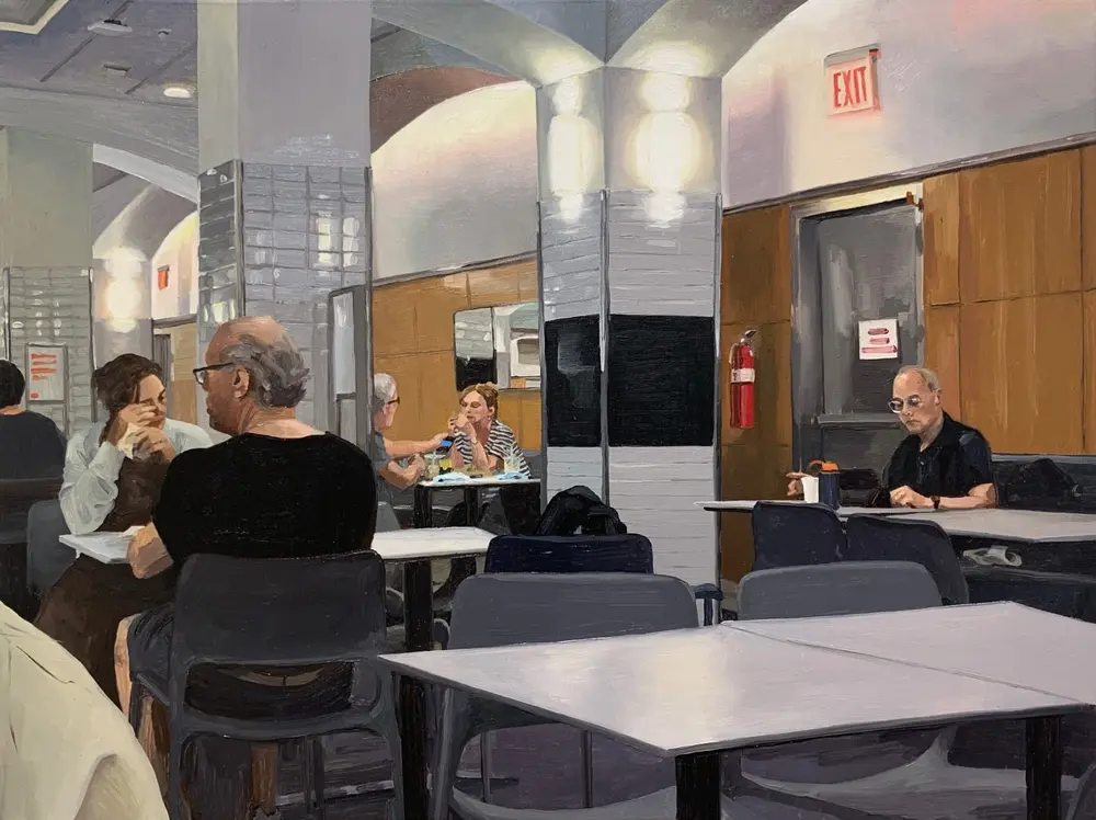 Basement Cafeteria by Heather Goodchild - Peggy