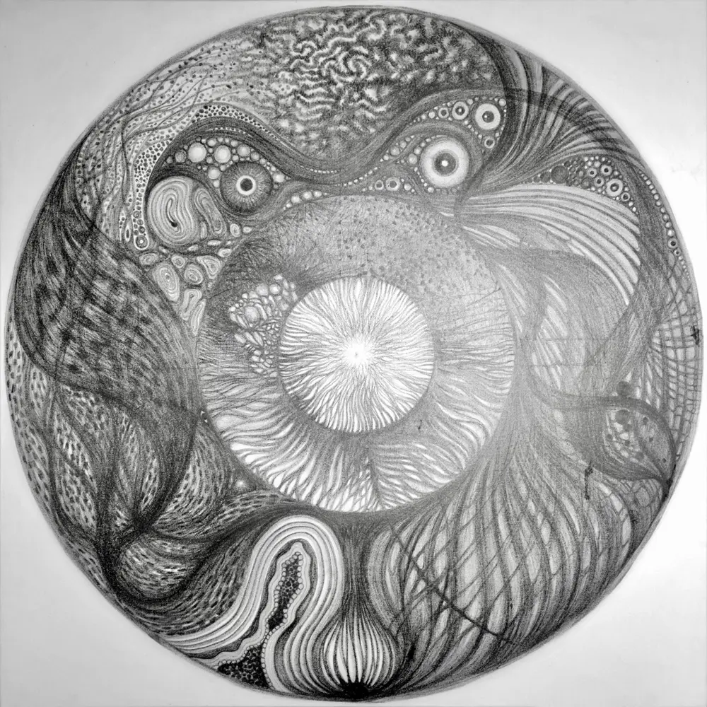 Circular totem 03 - 3 spaces by Franck Chastanier - Peggy